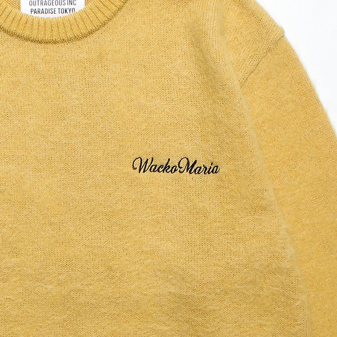 WACKO MARIA MOHAIR CREW NECK SWEATER ( TYPE-2 ) | LOCKSTOCK WACKO MARIA MOHAIR CREW NECK SWEATER ( TYPE-2 ) | LOCKSTOCK