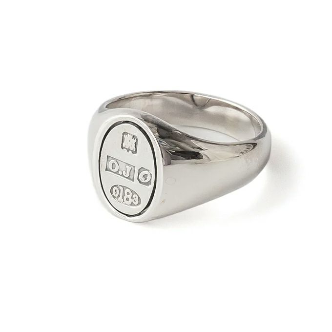 OLD JOE&CO STATE HOUSE (OVAL SIGNET RING / STAMPED) | LOCKSTOCK/STLIKE