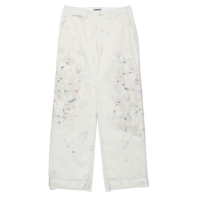 BOWWOW STAINED WORK TROUSERS | LOCKSTOCK/STLIKE