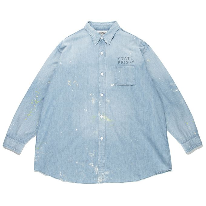 BOWWOW STATE PRISON CHAMBRAY SHIRT | LOCKSTOCK/STLIKE